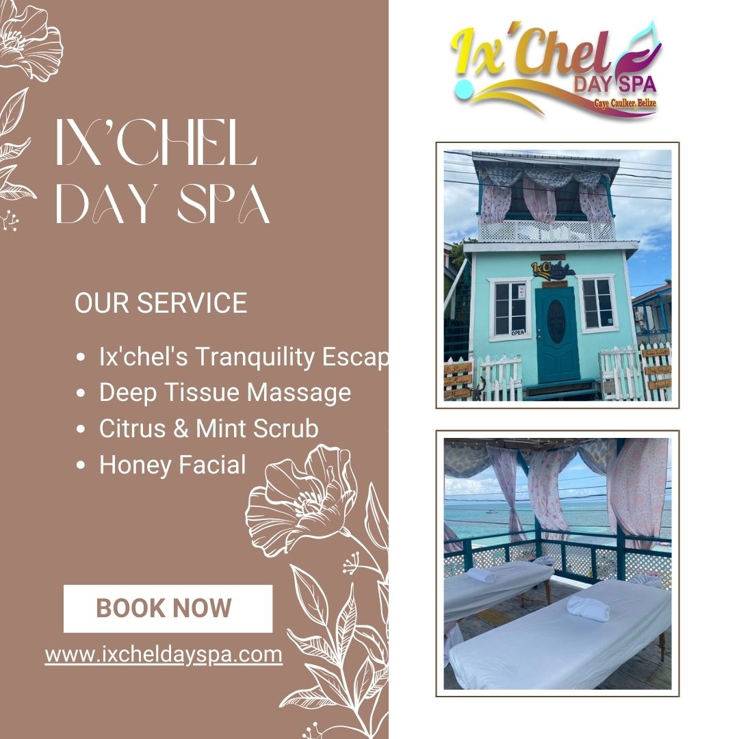 Home - Ix'Chel Day Spa in Caye Caulker Belize